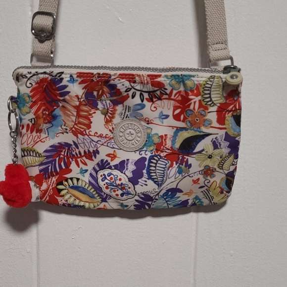 Kipling | Bags | Kipling Nylon Crossbody Travel Purse Floral | Poshmark